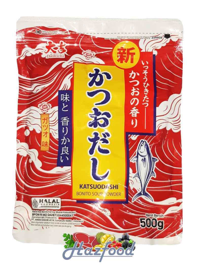 Jual Daikichi Katsuodashi Bonito Soup Powder | Bubuk Ikan Bonito Kering ...