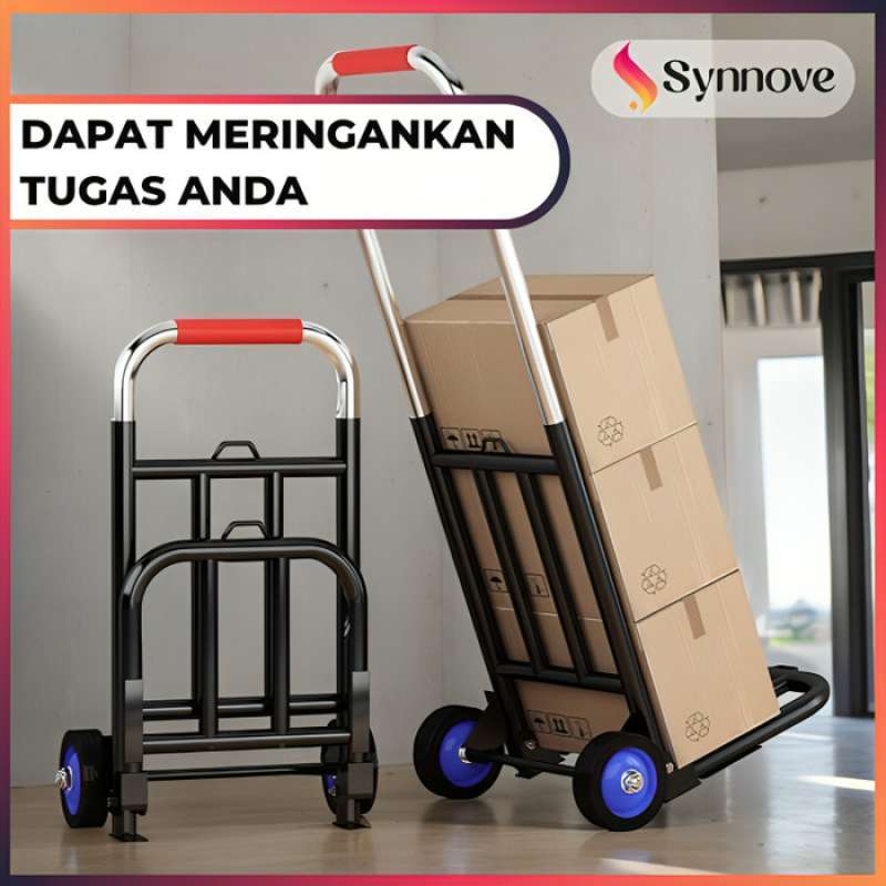 Promo Troli Lipat Portable Kokoh Troli Barang Multifungsi Troli Galon ...