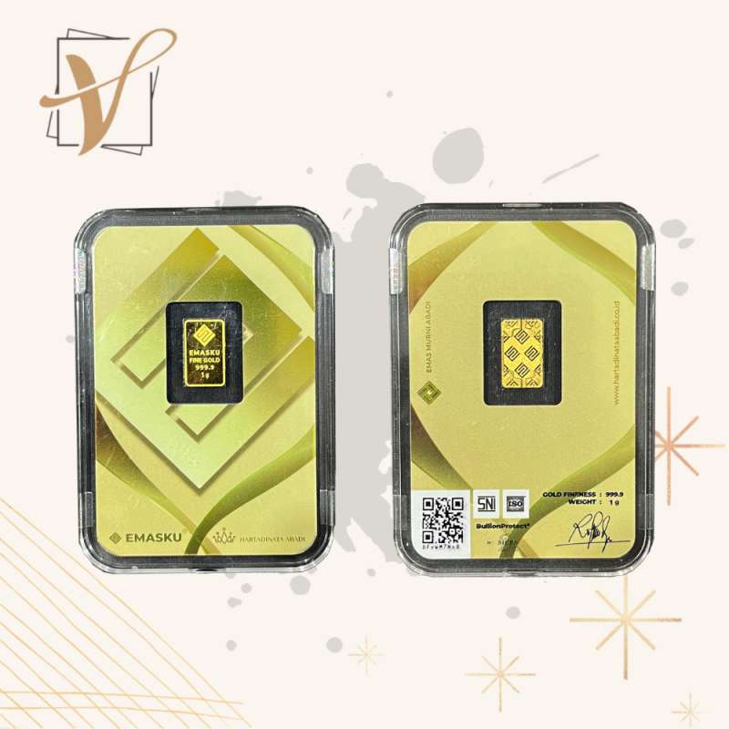 Promo Logam Mulia Emasku - 1 Gram Diskon 5% Di Seller Virlou Flagship ...