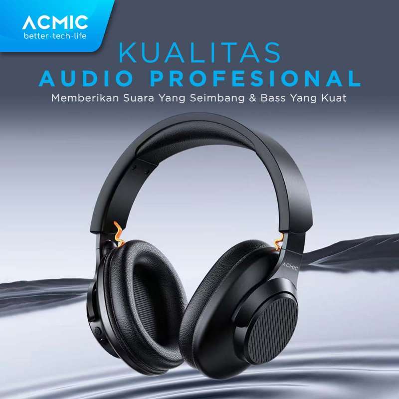 Promo Acmic Airbass Superior Bass & Ultra Light Wireless Headphone ...