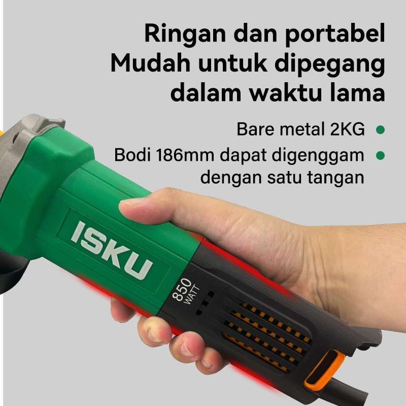 Promo Isku Mesin Gerinda Tangan 850w Angle Grinder Multifunction/hand ...