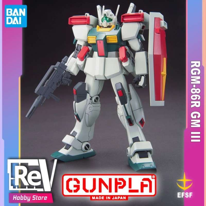 Jual Hg Hguc Rgm-86r Gm Iii Bandai Modelkit Original 1/144 Di Seller Revhobbystore - Kapuk Muara ...