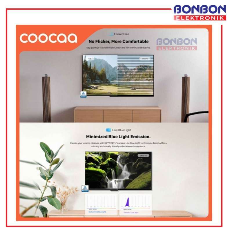 Jual Coocaa Led Smart Tv 60 Inch 60y65 - Google Tv 4k Uhd-dolby Audio ...