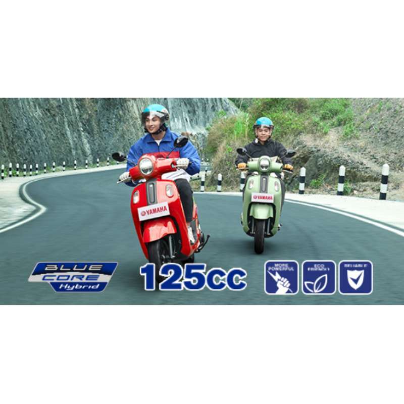 Jual Yamaha Fazzio Hybrid Neo Version Sepeda Motor [otr Jabodetabekser ...