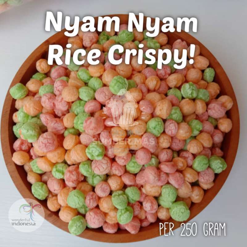 Jual Nyam Nyam Rice Crispy Kiloan Murah 500 Gram I Nyamnyam / Rice ...