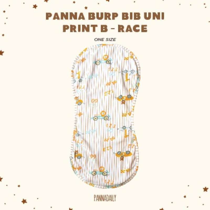 Jual Bohopanna - Pannadaily - Panna Daily - Baby & Bayi - Burp Bib Uni Print - Slabber Bayi Di ...