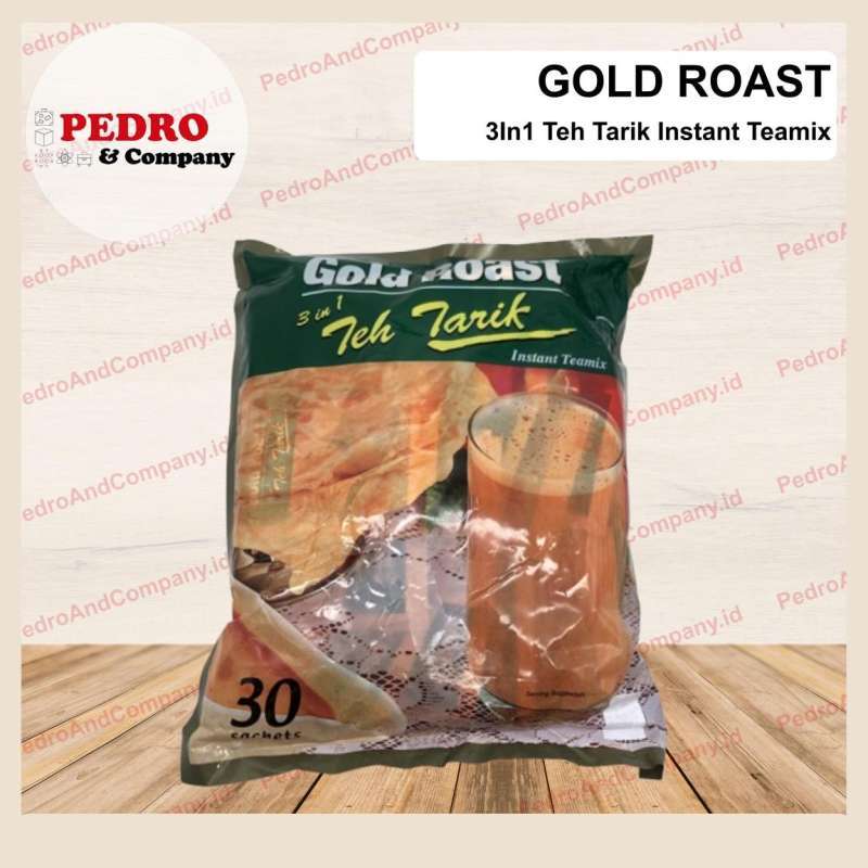 Jual Gold Roast Teh Tarik Instant Tea 30 Sachet 600 Gram Teh Instant Di ...