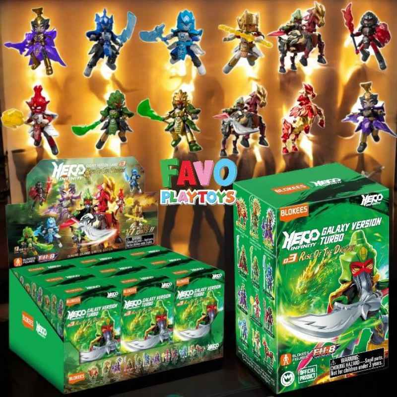 Promo Blokees Gvt03 Hero Infinity Warrior Galaxy Version Turbo 03 Rise ...