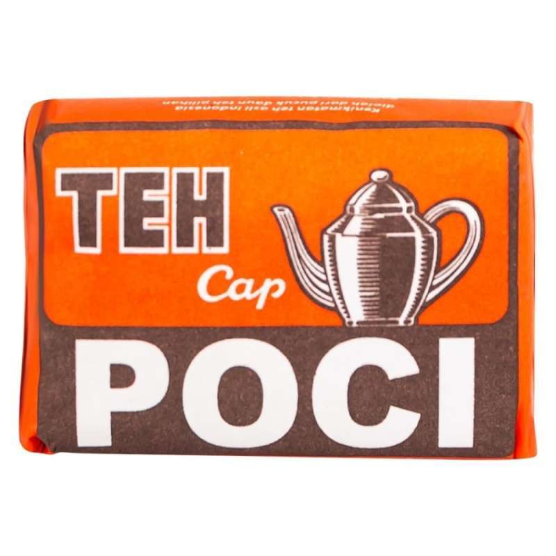 Teh Poci Logo Teas From Various Local Brands On Display; Focus Is Made