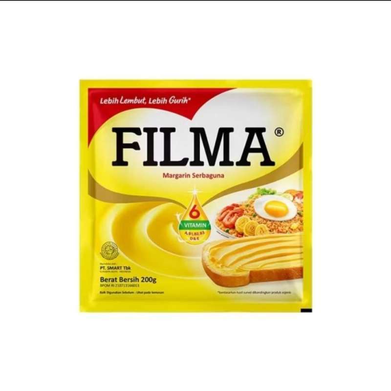 Jual Margarine Filma Ukuran 200 Gram Di Seller Sembako Buiin - Asemrowo ...