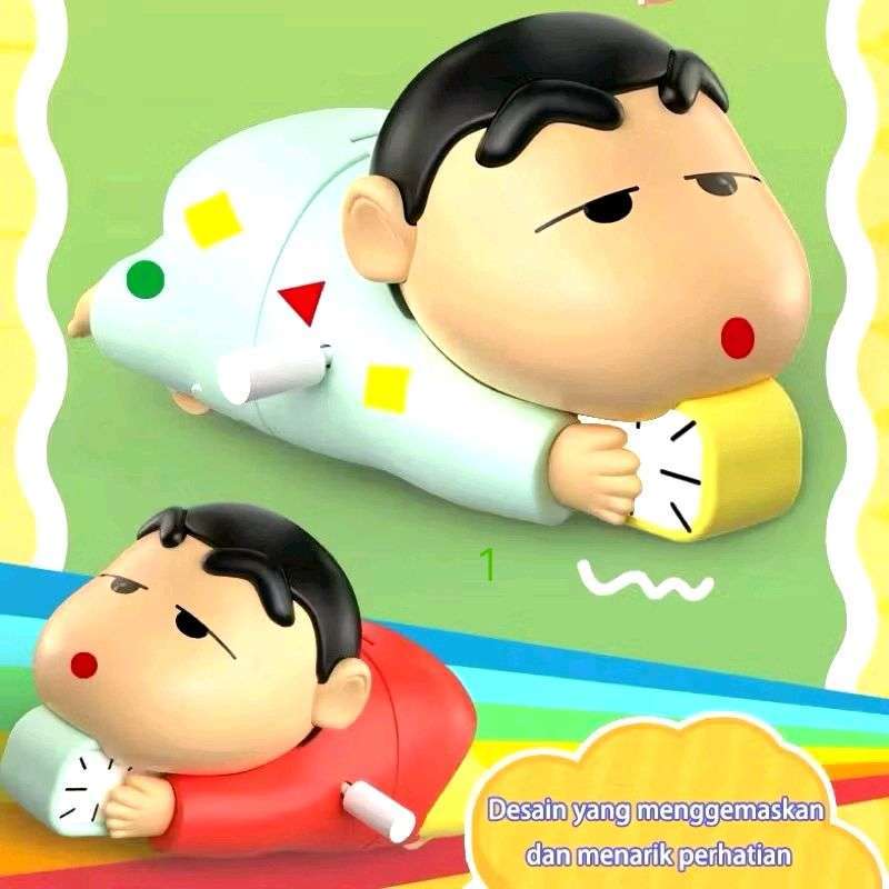 Promo Wm 93 - New Mainan Crayon Shinchan Shin Chan Gerak Lucu Pantat ...