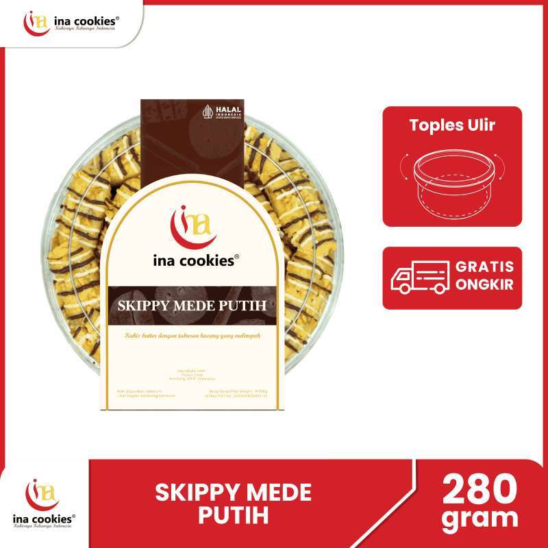 Jual Kue Kering Skippy Mede Putih By Ina Cookies Di Seller Ina Cookies ...