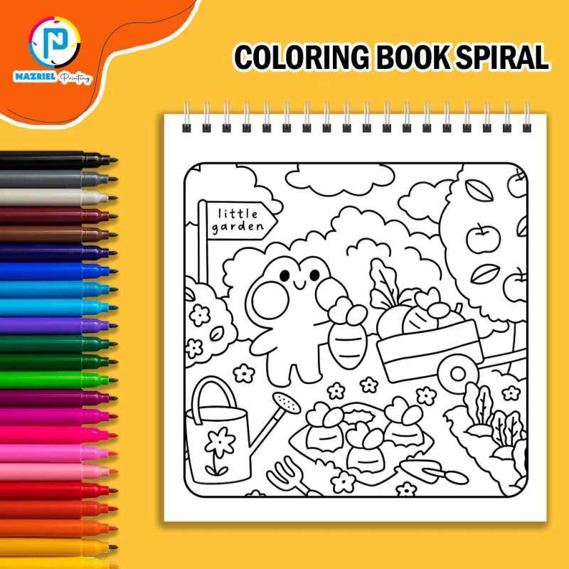 jingga coloring pages