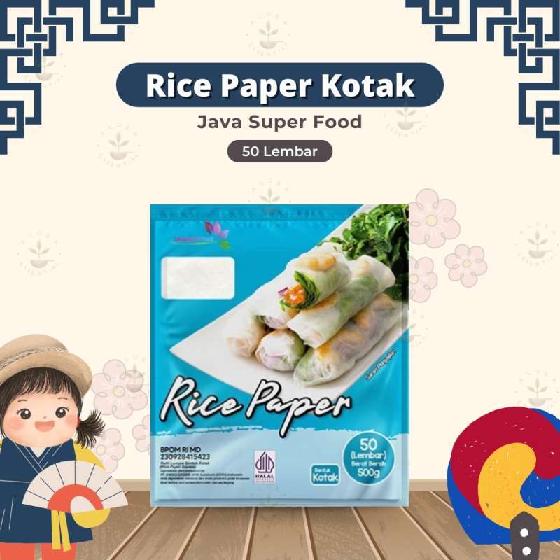 Rice Paper 50 Lembar Gratis Ongkir 🔥 Harga Murah April 2026