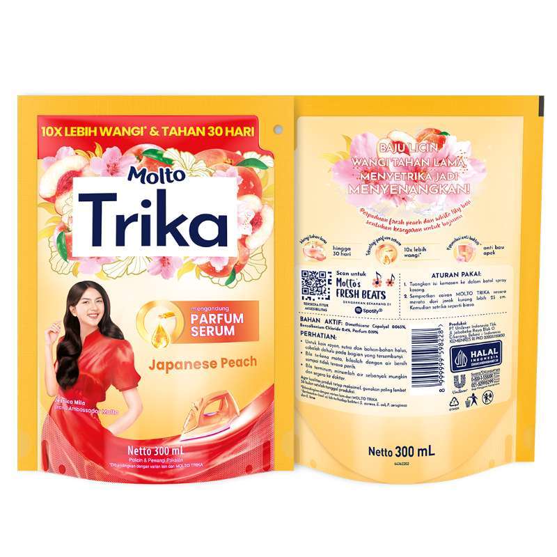 Promo [beli 2 Dapat 3] Molto Trika Pelicin Dan Pewangi Pakaian All ...