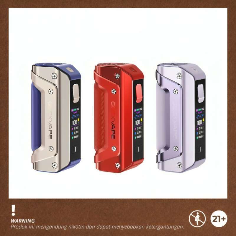 Promo Geekvape Aegis Solo 3 (s100) Box Mod - Purple Diskon 42% Di ...