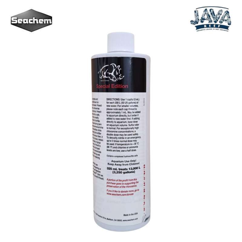 Jual Seachem Prime Water Conditioner Rhino Edition - Penghilang Klorin ...