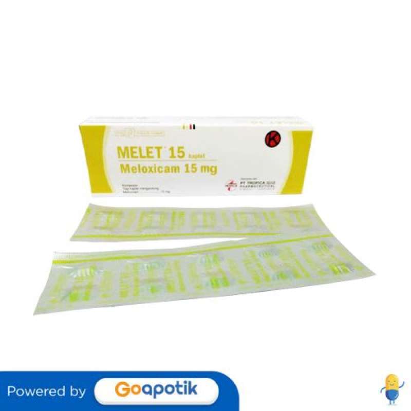 Jual Melet 15 Mg Strip 10 Tablet Di Seller Apotek Favorit - Serdang ...