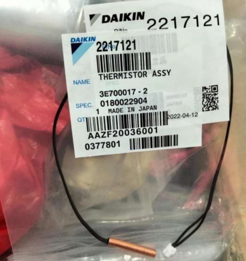 Jual Thermistor Termistor Termis Ac Daikin Inverter Ftc Ftkc Soket Mini ...