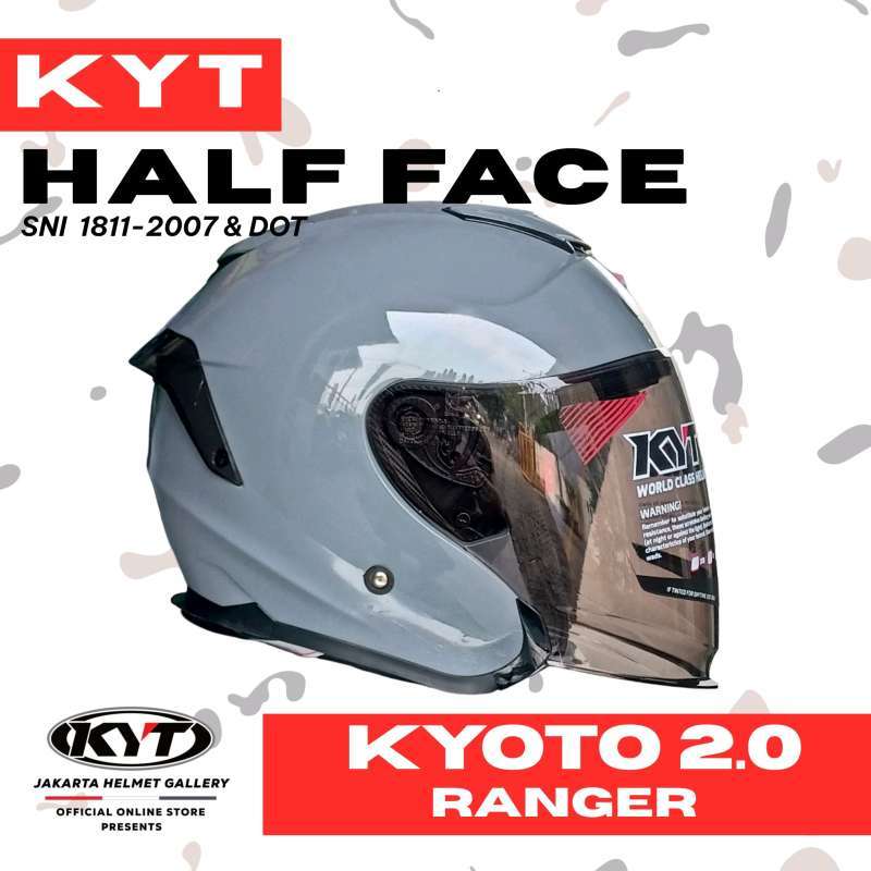 Jual Kyt Kyoto Ranger 2.0 Helm Half Face Di Seller Indo Helmet Gallery ...