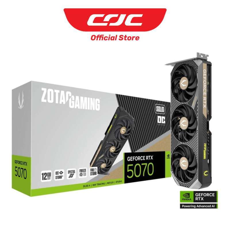 Jual Zotac Gaming Geforce Rtx 5070 12gb Solid Oc Di Seller Coc Komputer ...