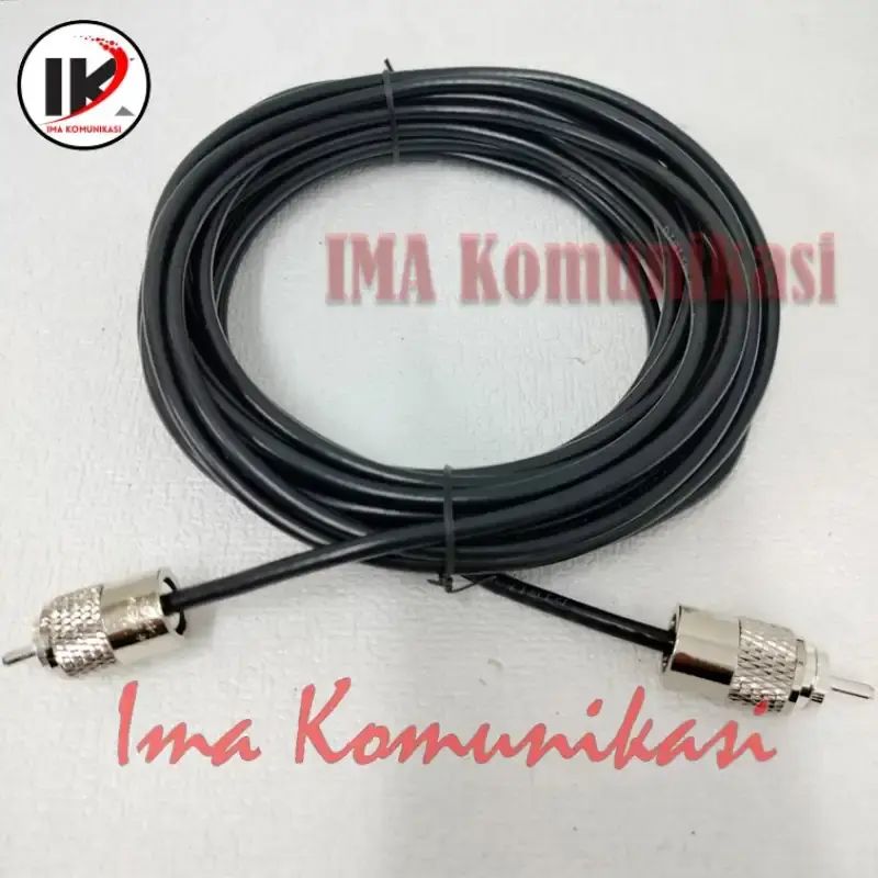 Jual Paket Kabel Antena Plus Konektor Pl Male Rg58 Amphenol Panjang ...