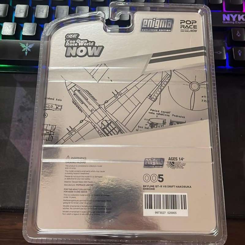 Jual Pop Race Skyline Gt-r V8 Drift Hakosuka Chrome Enigma 005 Di ...