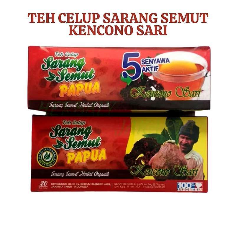 Promo Teh Sarang Semut Papua Isi 20 Teh Celup Herbal Organik Diskon 7% ...