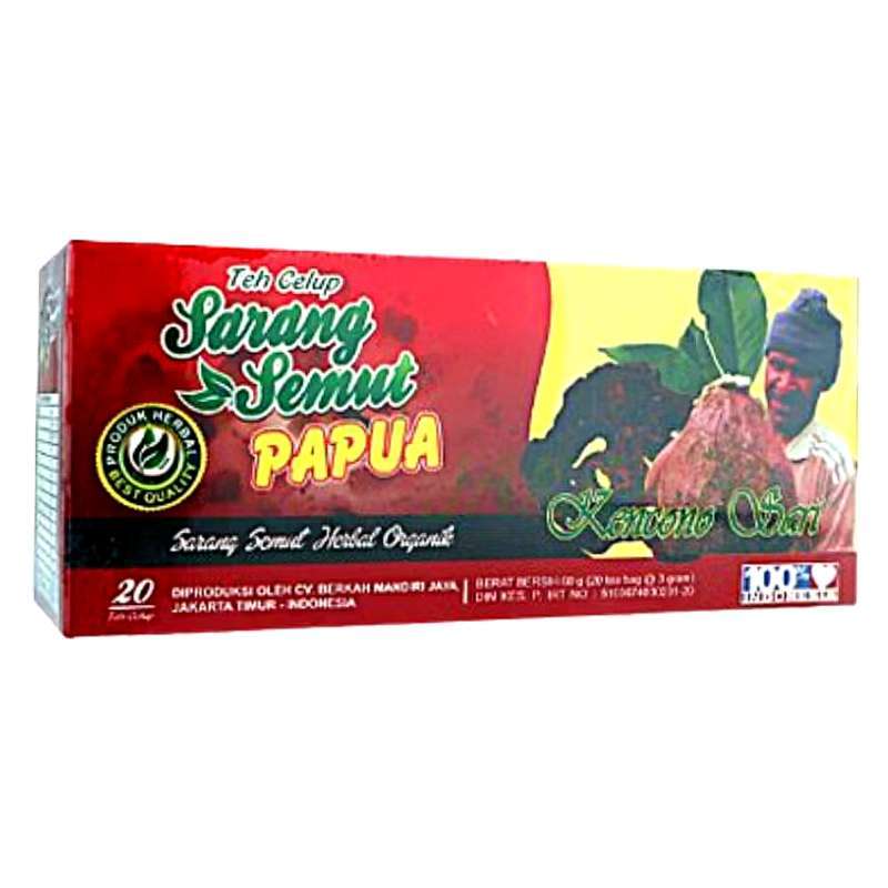 Promo Teh Sarang Semut Papua Isi 20 Teh Celup Herbal Organik Diskon 7% ...
