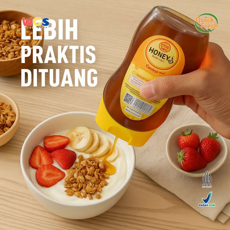 Jual Quick Fresh Honey Madu Asli Winnie The Pooh 425g – Madu Murni ...