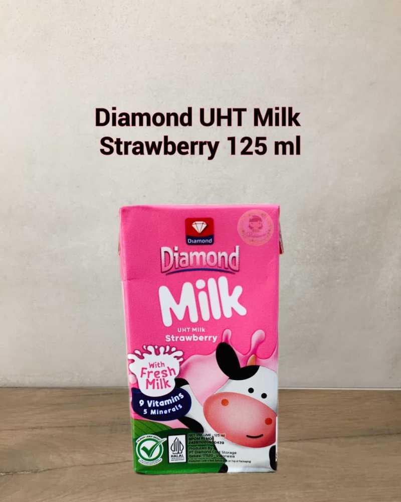 Jual Diamond Susu Uht Fresh Milk 125 Ml 1 Karton Isi 40 Pcs ( Ds Bgr ...