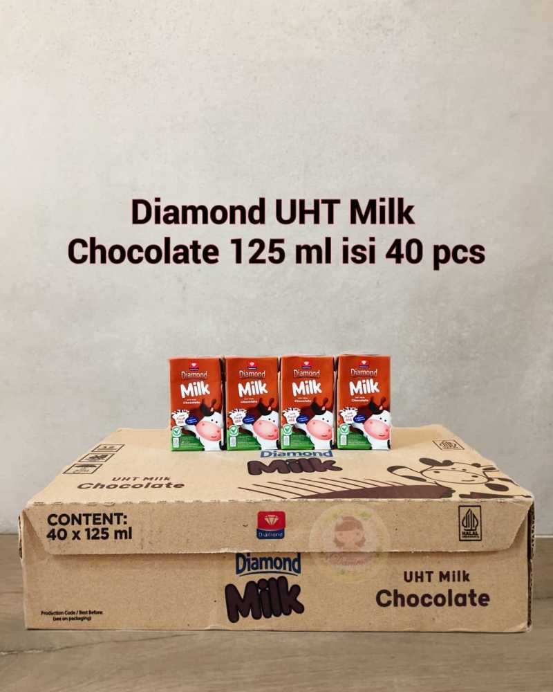 Jual Diamond Susu Uht Fresh Milk 125 Ml 1 Karton Isi 40 Pcs ( Ds Bgr ...