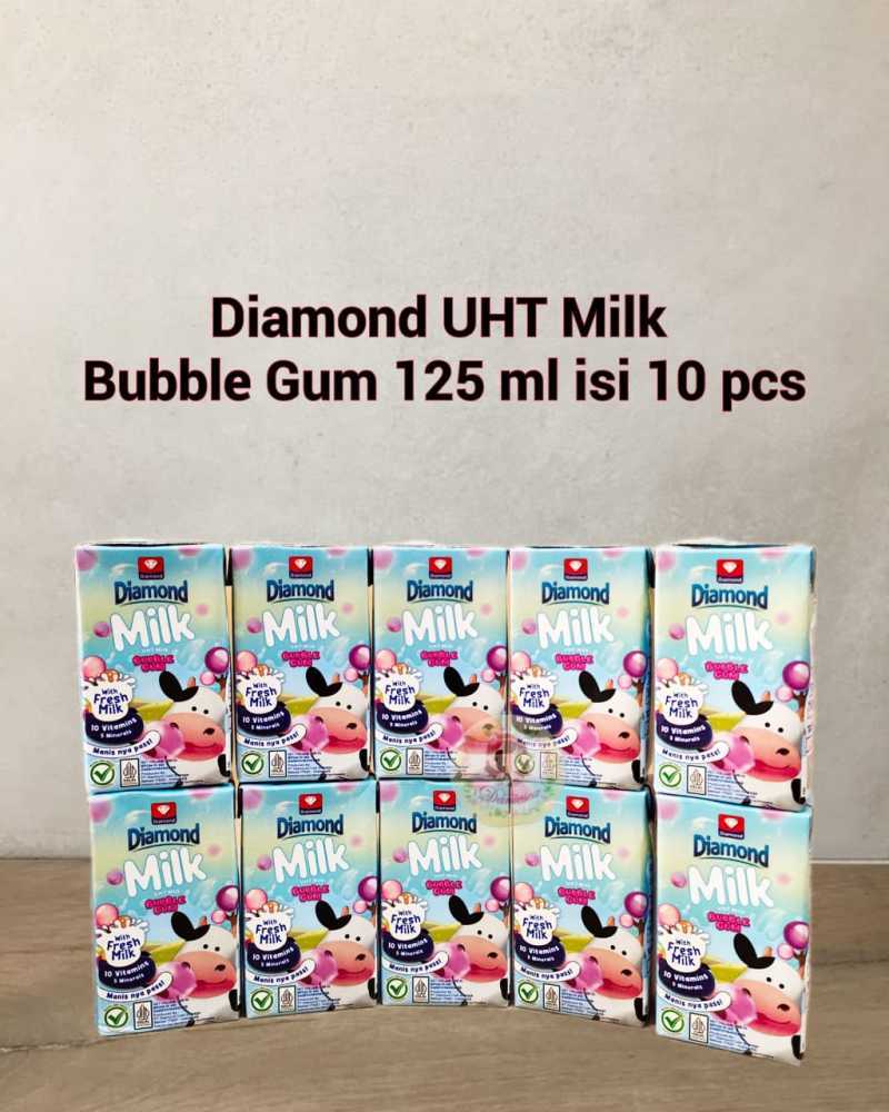 Jual Diamond Susu Uht Fresh Milk 125 Ml 1 Karton Isi 40 Pcs ( Ds Bgr ...
