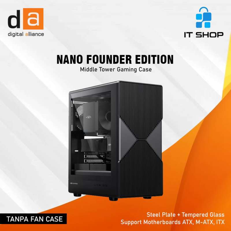 Jual Digital Alliance Nano Founder Edition Gaming Case - Black Di ...