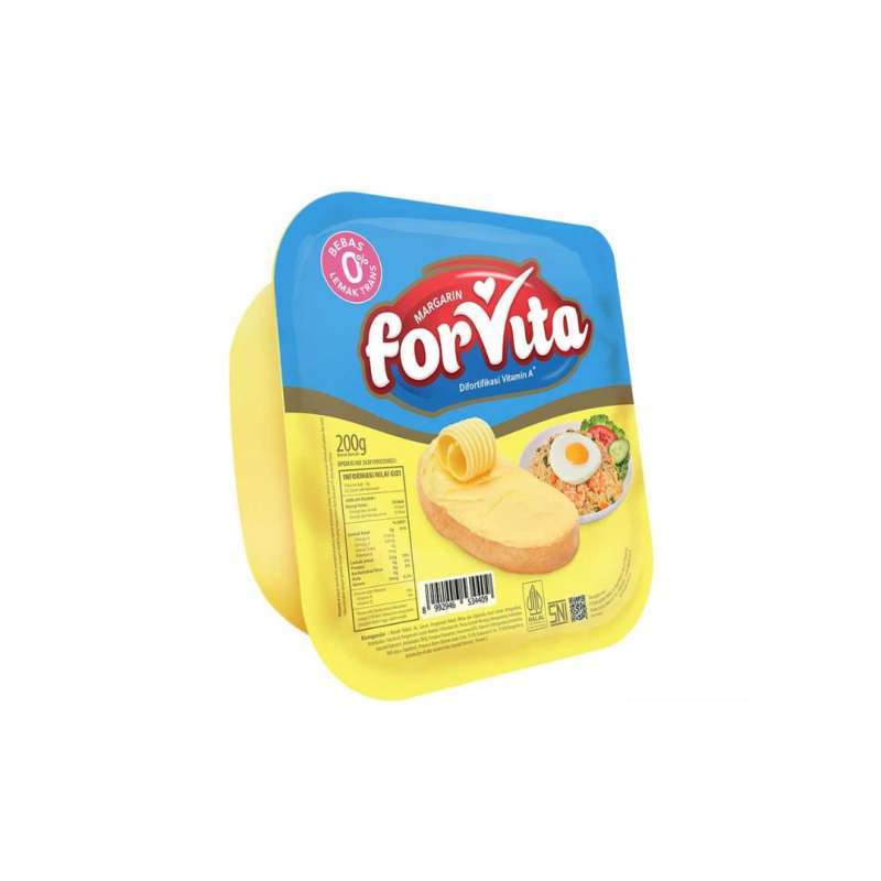 Promo Forvita Margarin Tub 200g Diskon 11% Di Seller Ranch Market ...