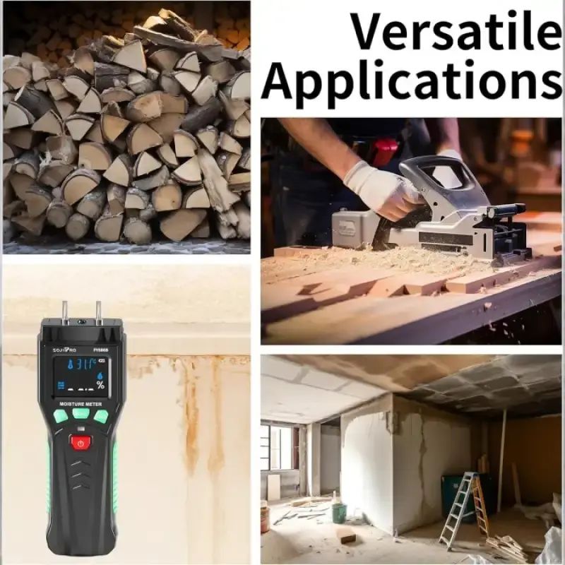 Jual Wood Moisture Meter Kayu Kertas / Alat Ukur Kelembaban Kadar Air ...