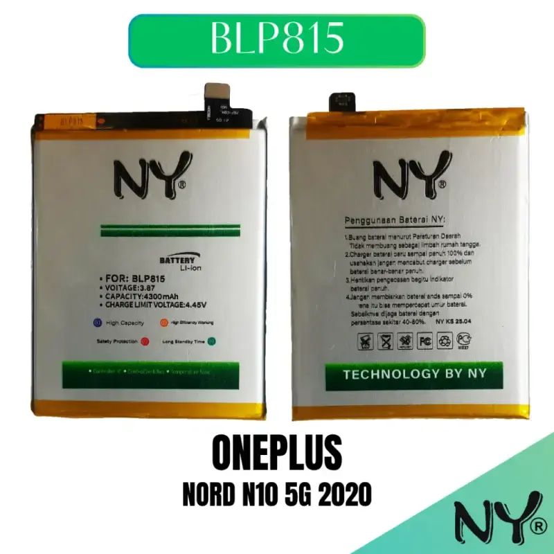 Jual Ny Excellent Baterai Oneplus Blp815 / Oneplus Nord N10 5g 2020 ...