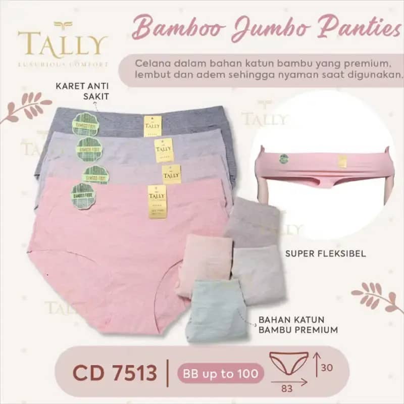 Celana Dalam Wanita Katun Bambu Gratis Ongkir 🔥 Harga Murah Juni 2026