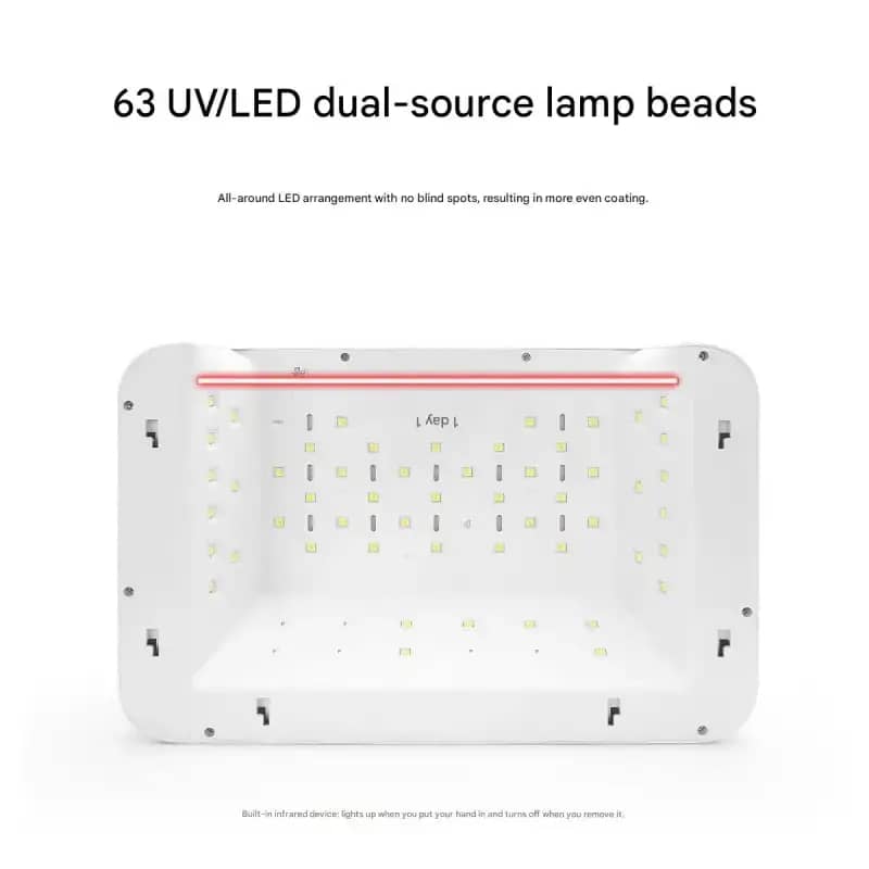 Promo Sun 19z Lampu Uv Nail Lamp Led Manicure 63 Led 3 In 1 Bantal ...