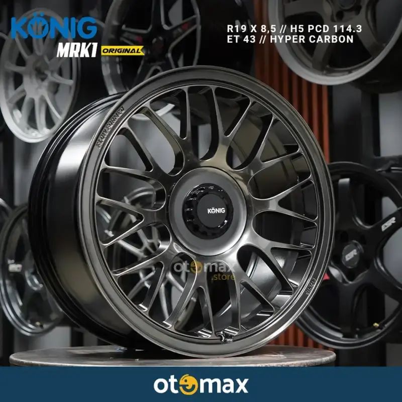 Jual Velg Mobil Konig Mrk1 Original Ring 19 Hyper Carbon Di Seller ...