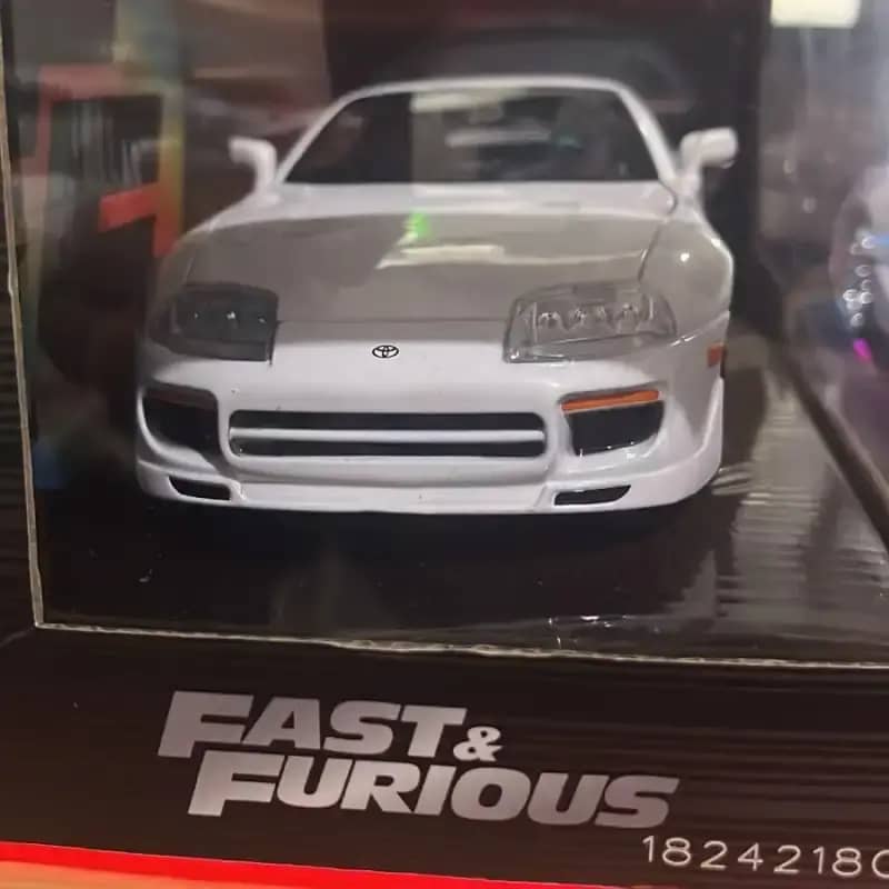 Jual Jada Fast And Furious Brian Toyota Supra Putih Skala 24 Diecast ...