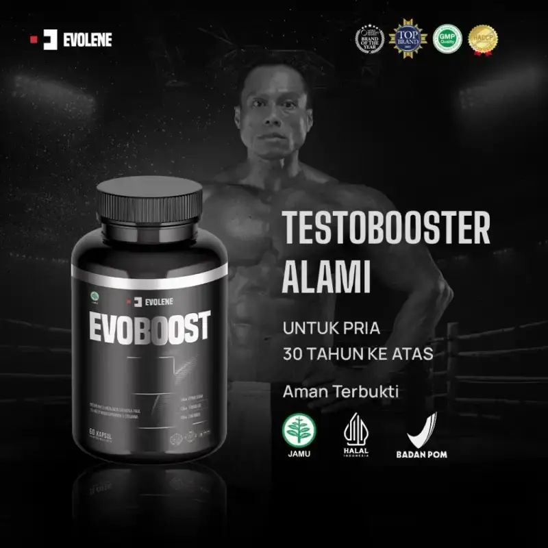 Jual Evolene Testolene Evoboost 60 Kapsul Testo Booster - Evoboost 60 ...