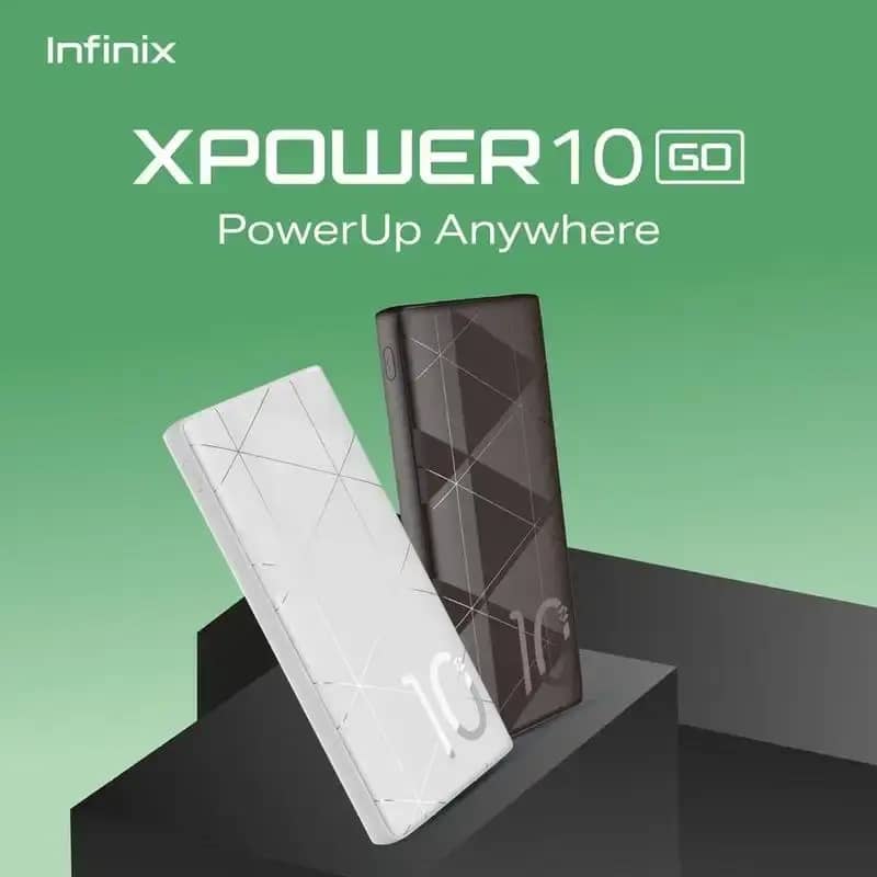 Promo Infinix Powerbank Xpower 10 Go 10000mah 12W Black- Garansi Resmi ...