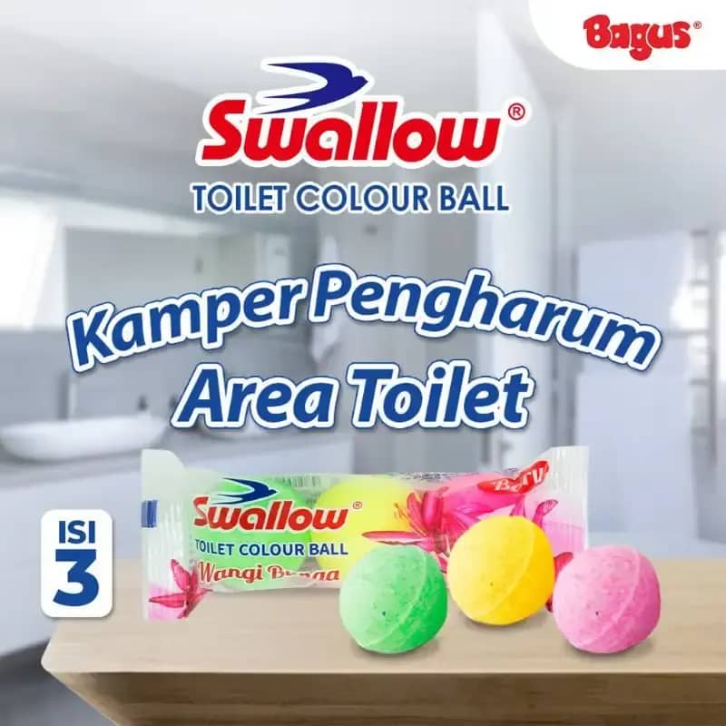 Swallow Toilet Colour Ball Isi 3 Gratis Ongkir 🏷️ Harga Murah Juni 2026
