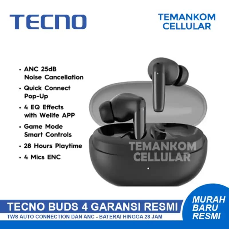 Earphone Bluetooth Tecno Gratis Ongkir 🏷️ Harga Murah Juni 2026