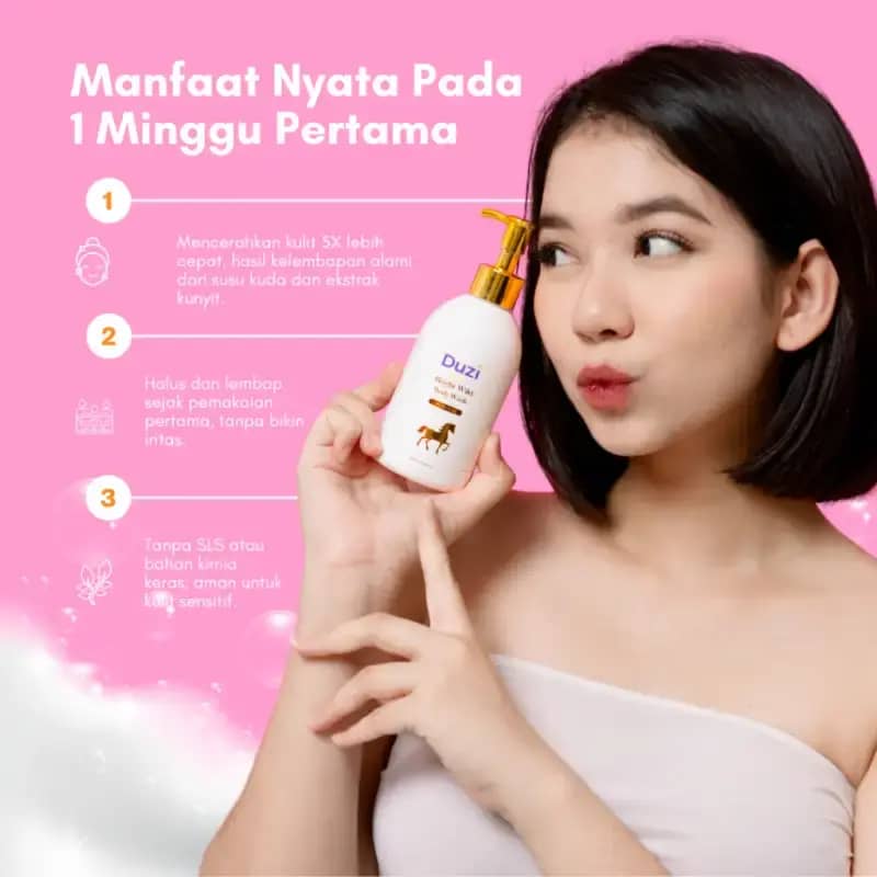 Jual Duzi Skin Bar Soap - Sabun Susu Kuda Pencerah & Pelembap Wajah ...