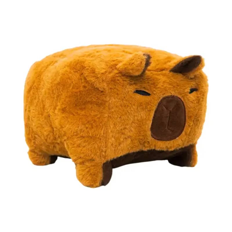 Jual Pretty Missy Boneka Capybara Square Stackable 20 Cm - Cokelat Di ...