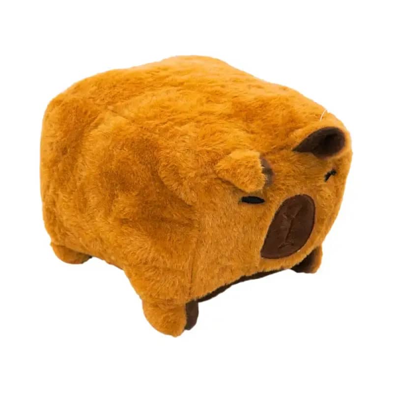Jual Pretty Missy Boneka Capybara Square Stackable 20 Cm - Cokelat Di ...