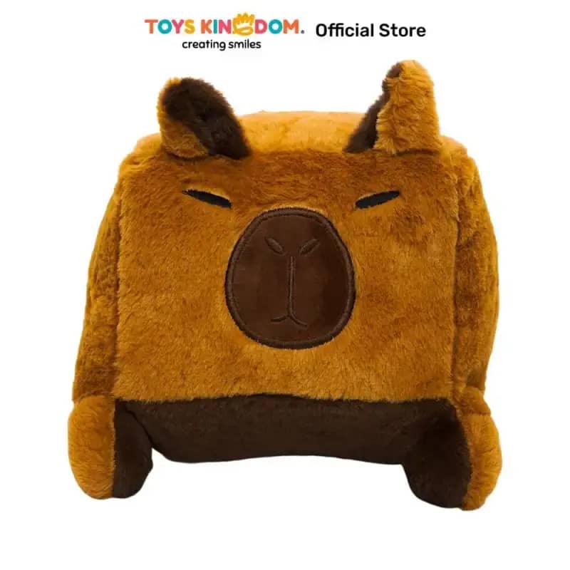Jual Pretty Missy Boneka Capybara Square Stackable 30 Cm - Cokelat Di ...
