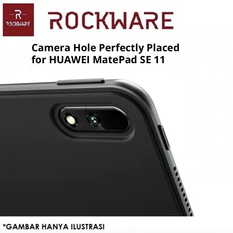 Jual Rockware Wireless Magic Keyboard Case HUAWEI Matepad SE 11 Casing ...